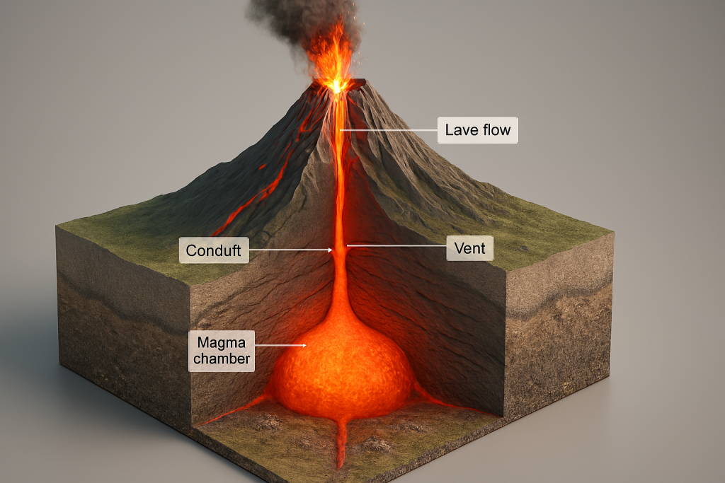 How Volcanoes Erupt: A Fun STEM Explanation for Kids - 🌐 LearnSTEMNow