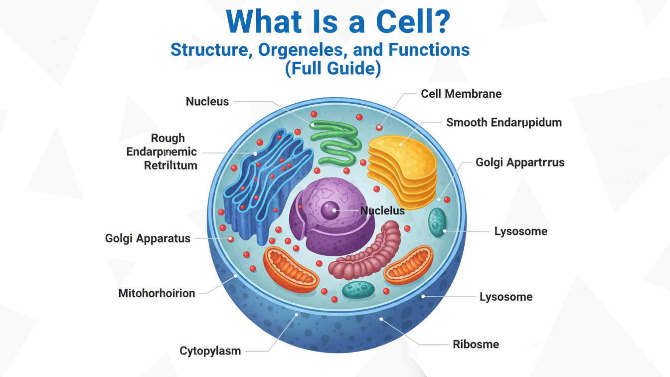 What Is a Cell? | Structure, Organelles, and Functions (Full Guide) - 🌐 ...